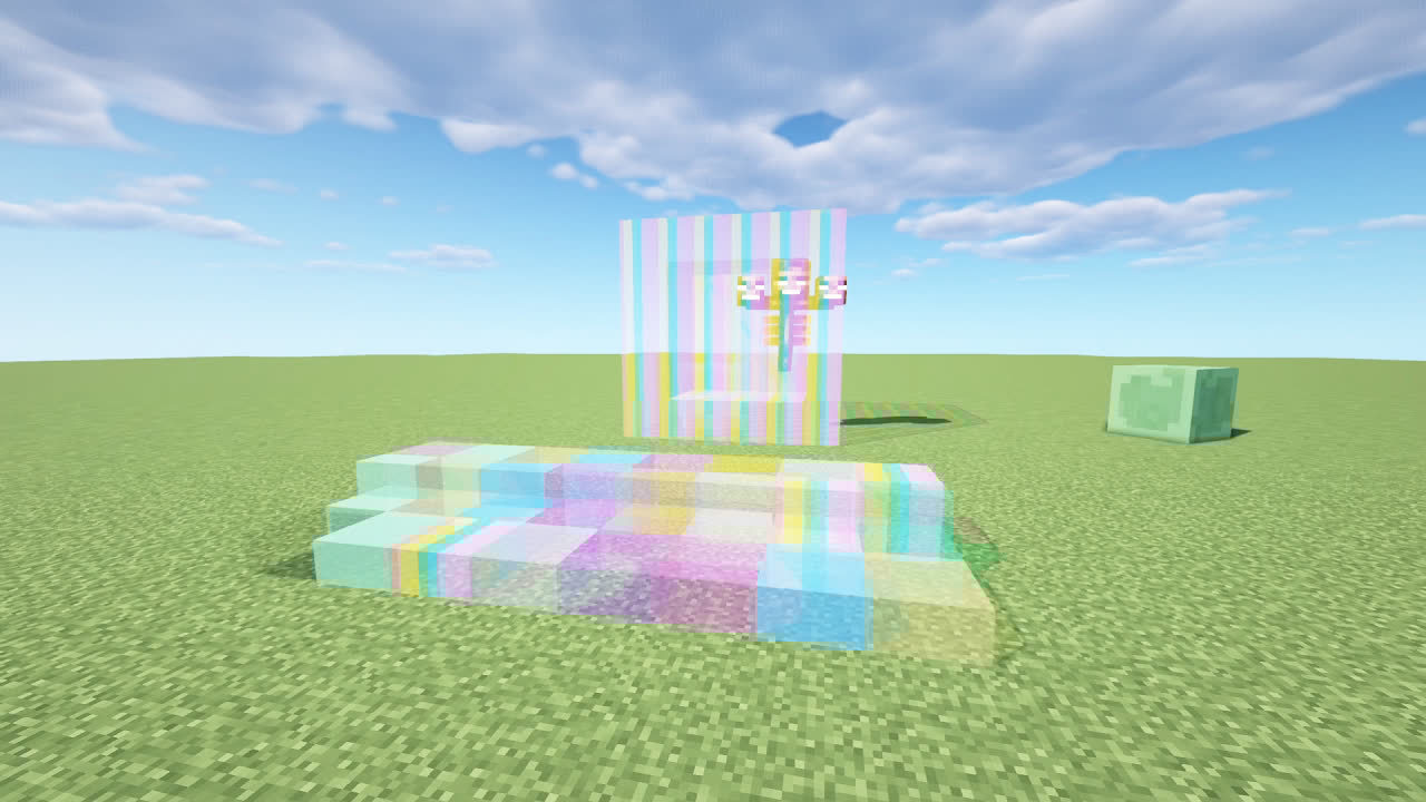 我的世界MC│既耐爆又美观的钻石玻璃!堪称建筑党的福利!