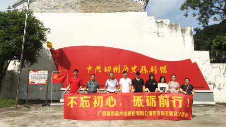 2019-6-28 鑫恒晶支部6月份“不忘初心-砥砺前行”主题党日活动