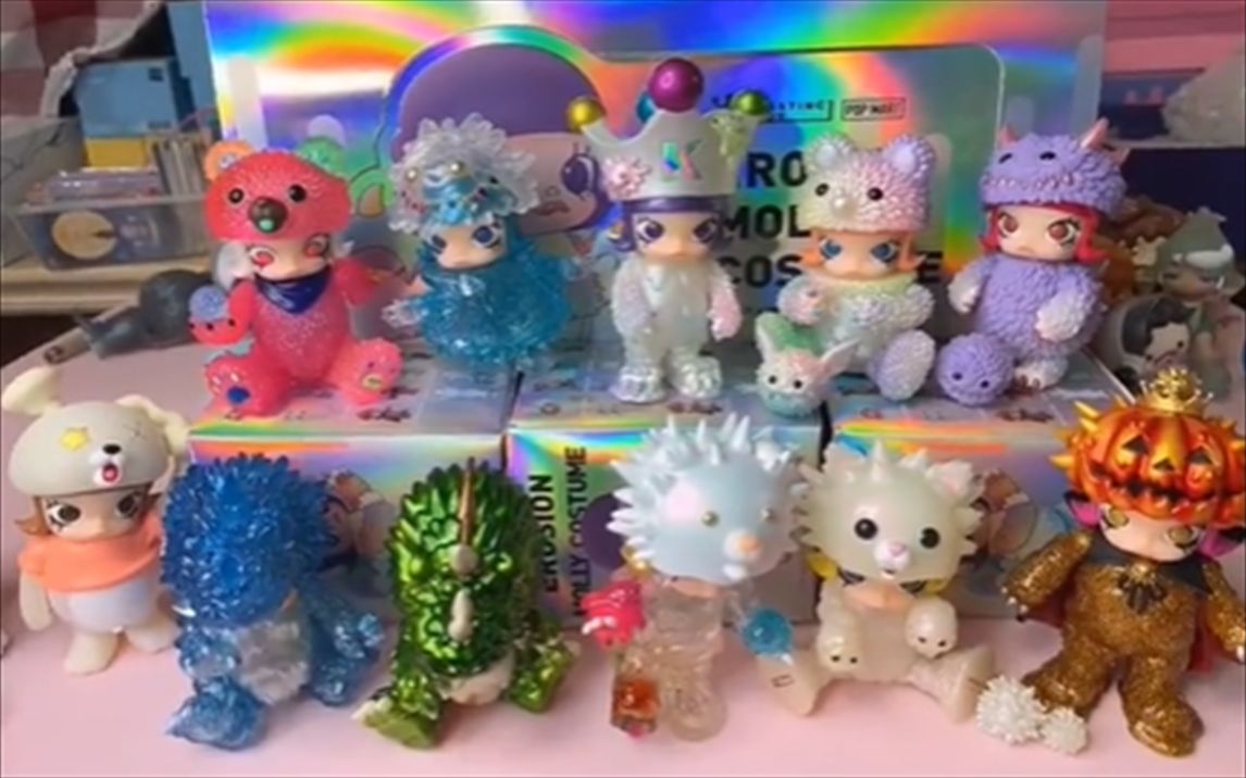 【盲盒】泡泡玛特——MOLLy娃娃装侵蚀系列盲盒