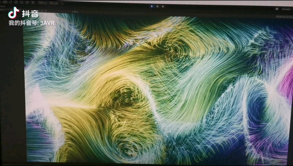 超酷粒子实时互动。