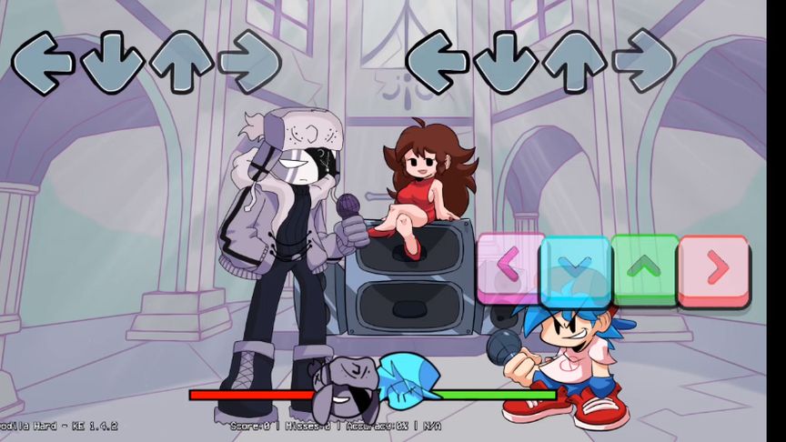 黑色星期五之夜[FNF]ruvHD高清版,没有无敌键一样能玩