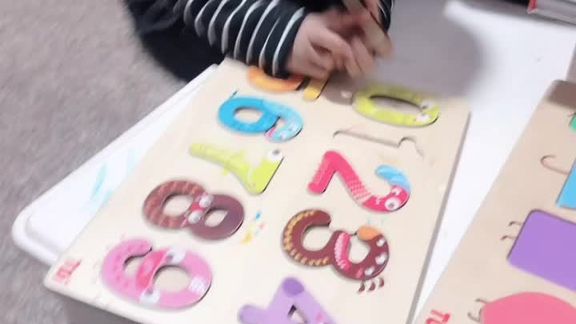 神奇的阿拉伯数字#人类幼崽识数字#