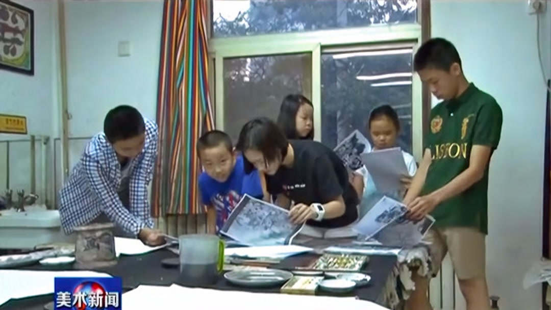 少儿国画大展|杨景芝艺术中心因材施教 以美育启迪孩子创造力
