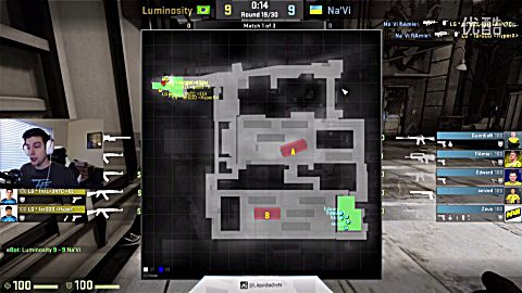 CSGO战术教学:实战讲解职业队攻防套路(train)