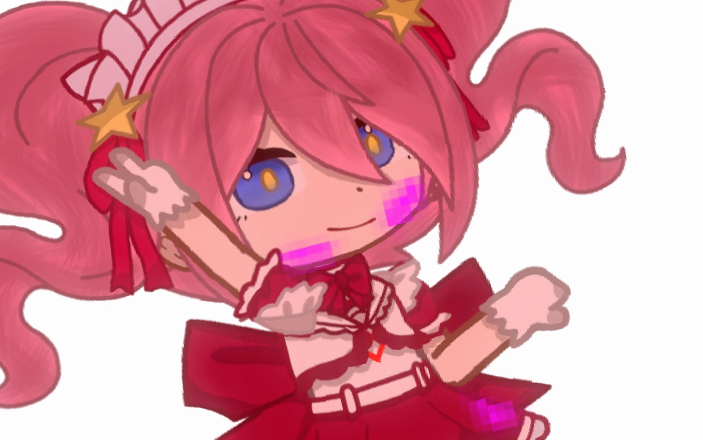 顾雨晨!我和她你选谁?我…我选茶茶