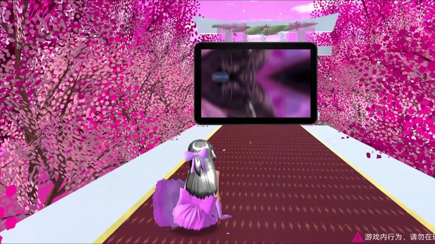 #学生党 #二次元 #樱花校园模拟器 #小舞 #原创 灵公主的惩罚