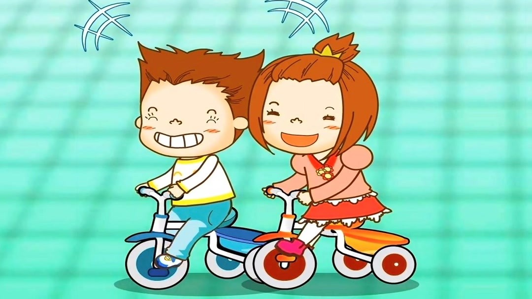 兜兜安全教育:骑自行车的时候 不要在坡路上骑车,宝宝安全动画