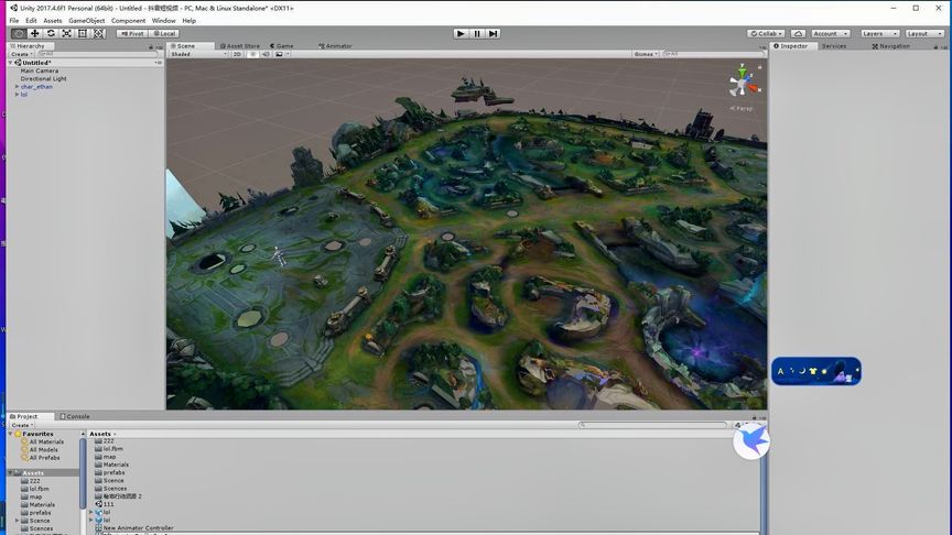 【Unity3D】如何控制游戏角色在地图中移动