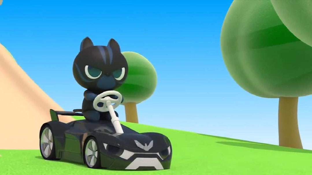 《迷你特工队动画片》迷你特工宝宝都有属于自己的小车车