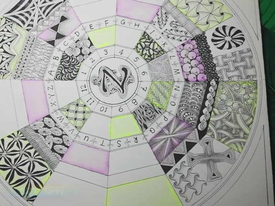 【禅绕画】Zentangle Project Pack No.04(13)