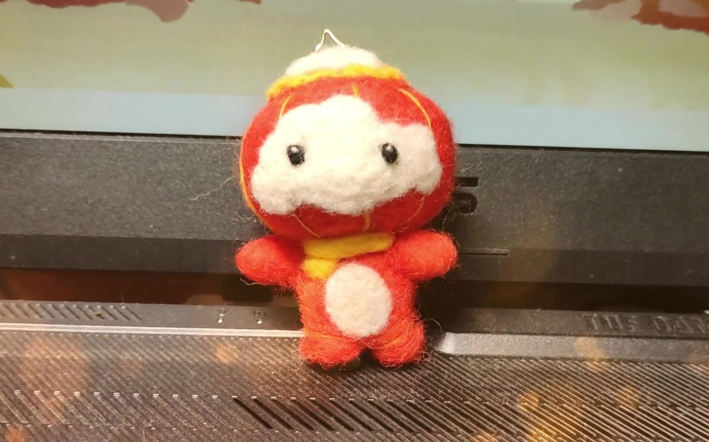 【手作/羊毛毡】雪容融这么可爱怎么可以不diy!((伪)定格动画)
