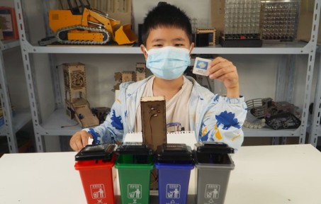 创意作品展示--智能垃圾分类 王思睿(三年级)