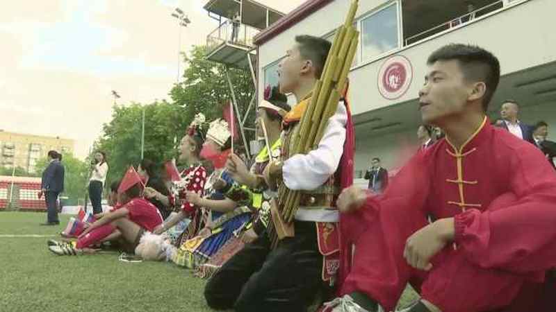 贵州丹寨6名少年抵达俄罗斯,将担任世界杯开幕战护旗手