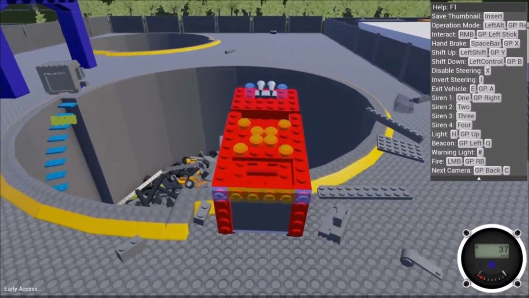 乐高粉碎机 乐高终结者 乐高世界模拟