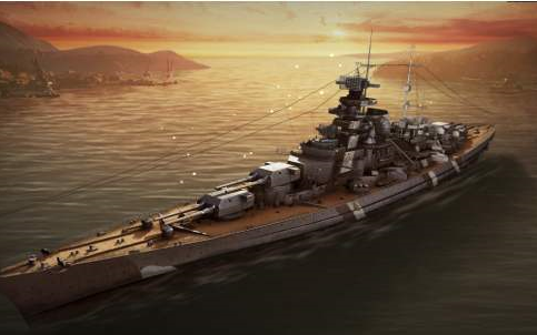 舰队使命·大海战·超级房间·德国110级战列舰(红尘)