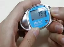 Meilen美乐3D心率计步器MJ003使用方法正确操作电子计步器