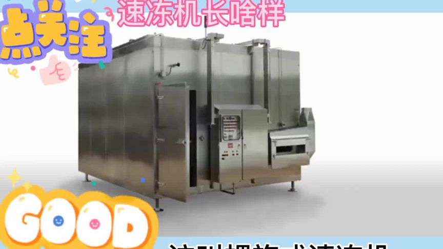 来看看投资几十W、几百W的#速冻机 长啥样?#螺旋速冻机