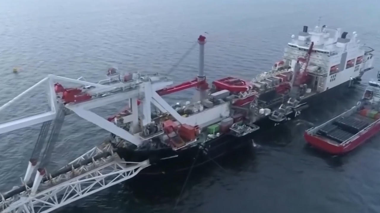 乌克兰局势升级 德国暂停北溪2号项目评审程序