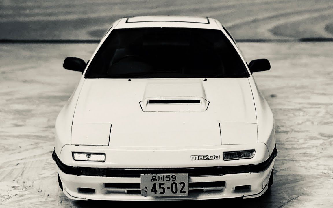 【 HobbyCh.ざわきょん】田宫 1/24 马自达RX-7 FC 汽车模型制作合集