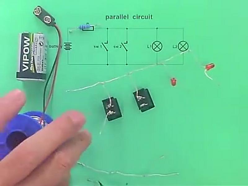 「Troll Physics」并联电路-2个LED,怎么办到的?