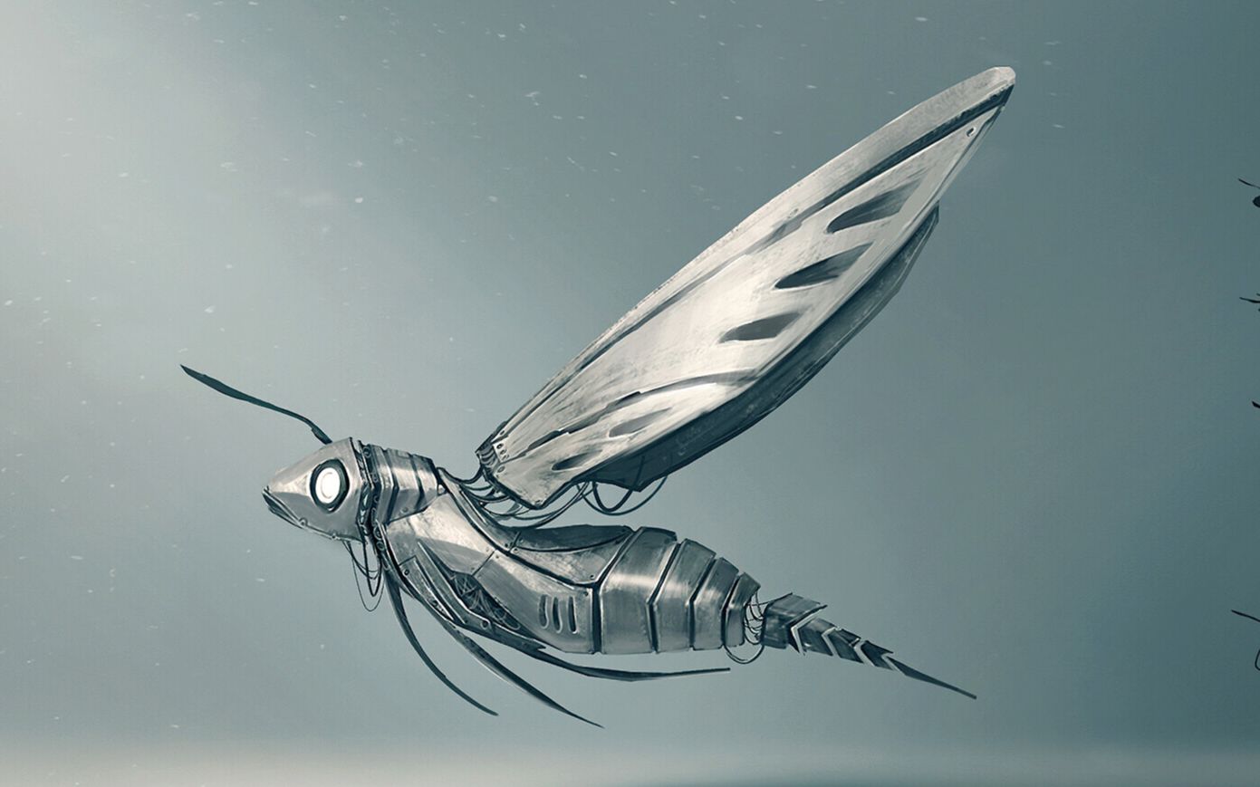 【Maya建模】次世代科幻机械蚊子模型制作,基础模型布线技巧讲解