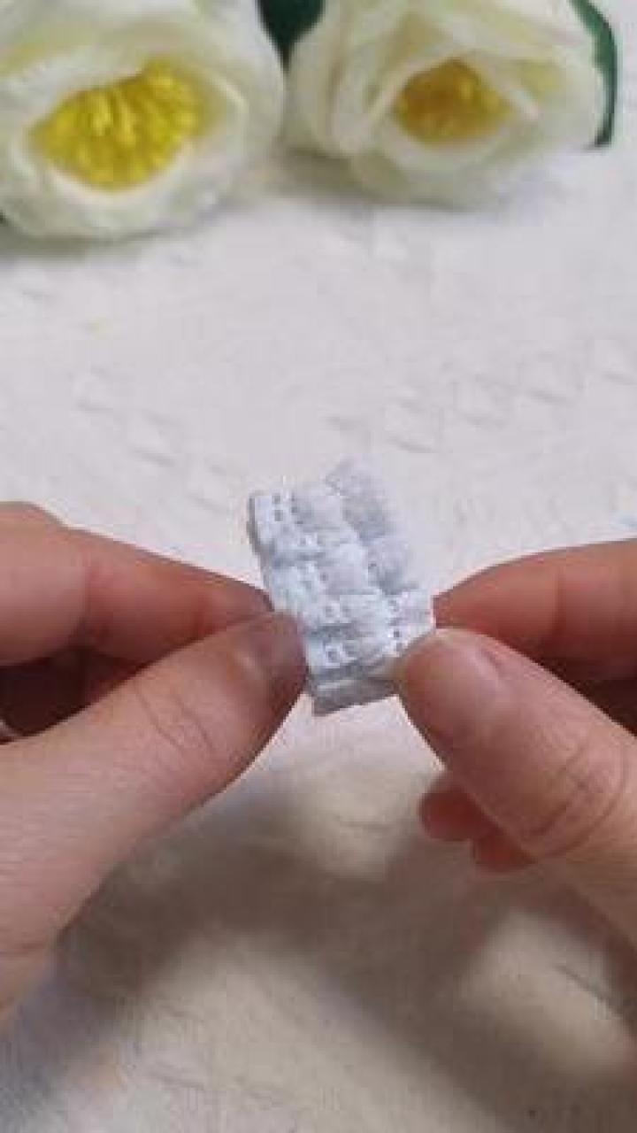 旧口罩来做个蕾丝戒指,送给闺蜜吧!