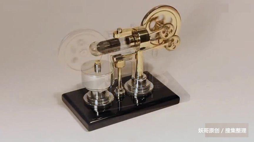 曾经称霸第二次工业革命,斯特林发动机模型