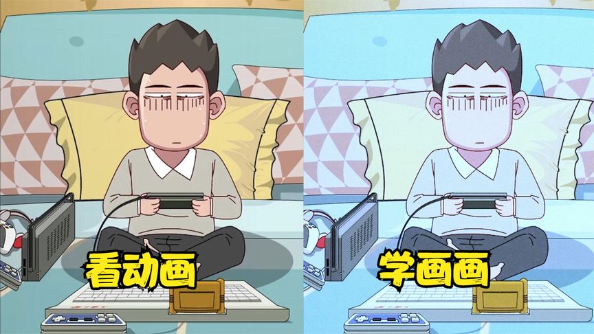 看动画学画画:画一只漂亮的母鸡