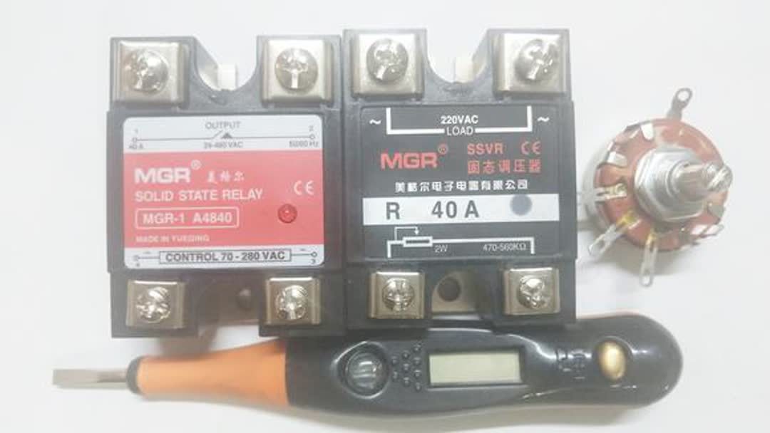 固态继电器和固态调压器区别及工作原理,电工入门基础