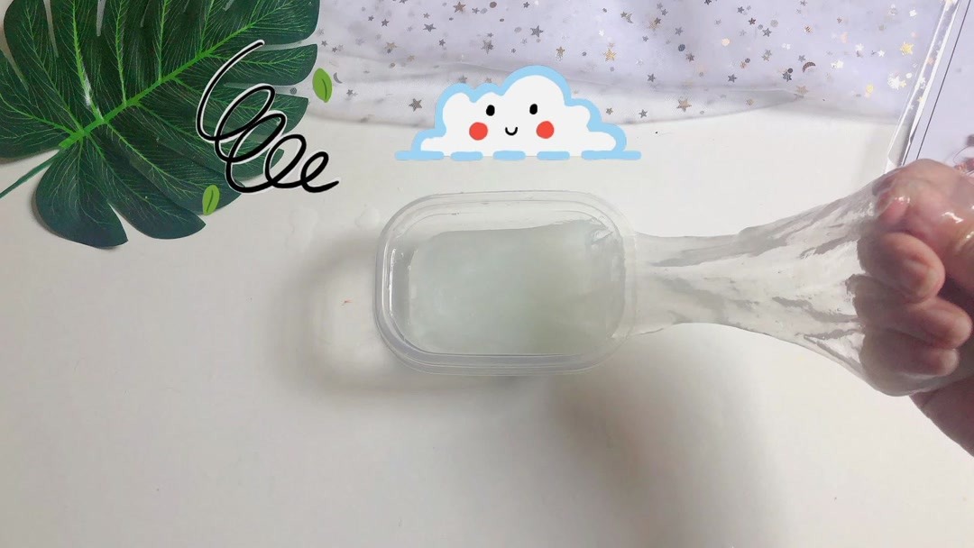 清凉贴也能自制假水?不要胶水和护理液,清水一泡就能玩,无硼砂