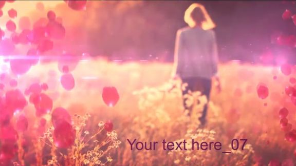 AE教程AfterEffects教程ae特效粒子花瓣相册制作