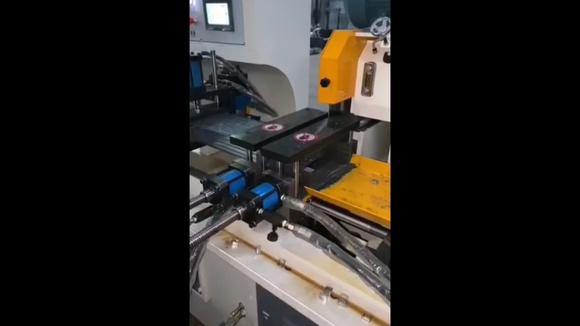 全自动切管机视频,横切机视频,方管切管机,自动化切管设备