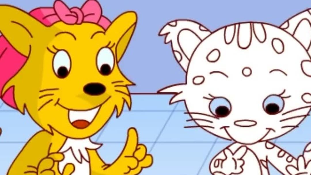 《会变颜色的小花猫》儿童识字故事全集精选动画片童话大全