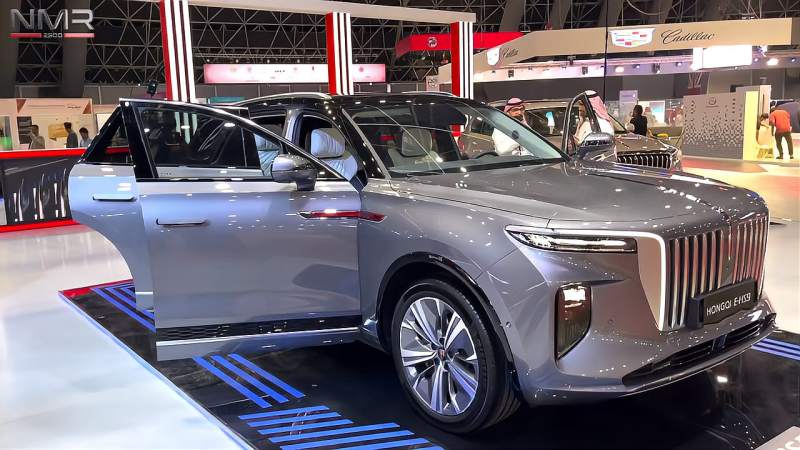 2022款红旗E-HS9亮相,颜值高空间大,太漂亮了!