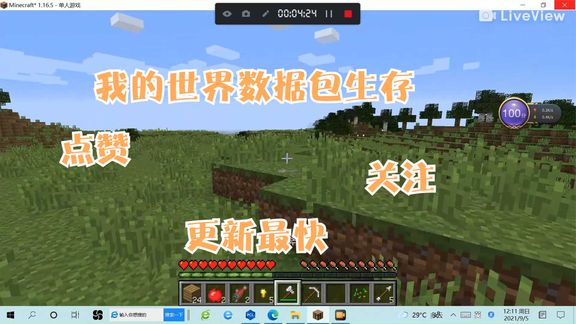 我的世界数据包生存