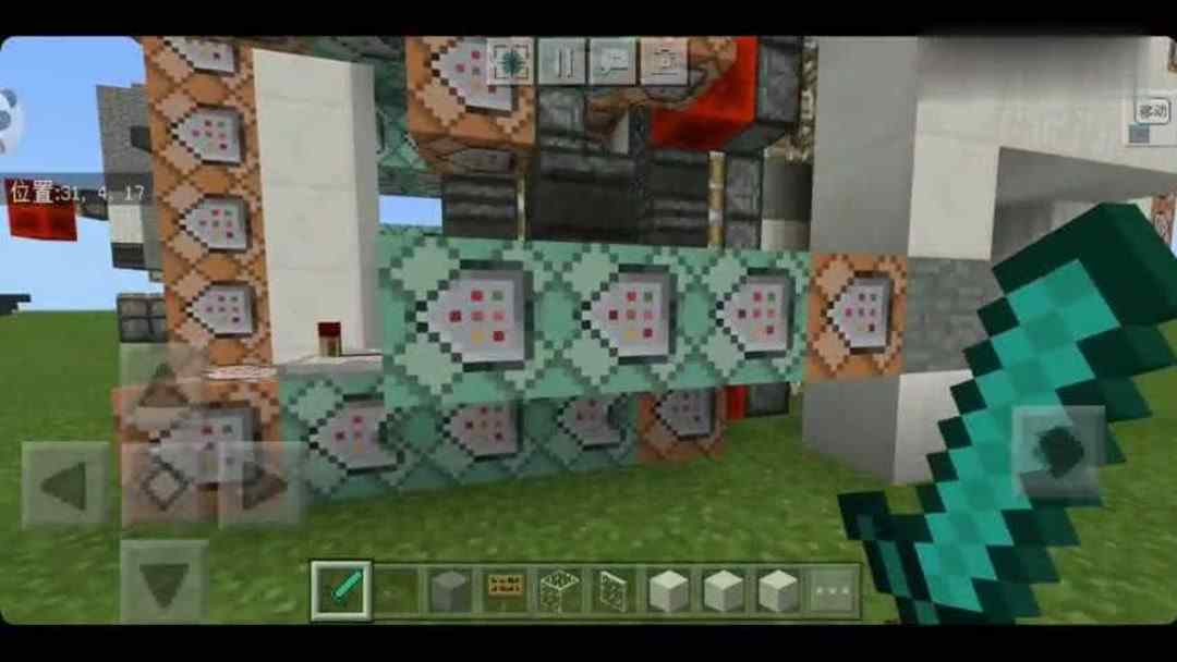 我的世界:命令方块电梯,几百个命令方块合作,一口气上16楼