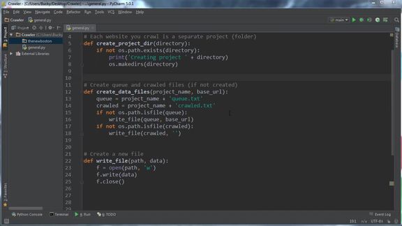 Python网络爬虫实例 - 3 - Adding and Deleting Links