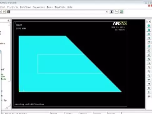 ANSYS13.0 瞬态热分析