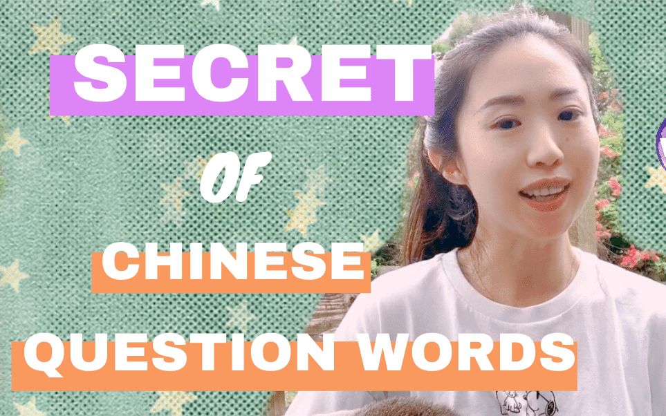 How to use Chinese Question Words | who, what, when, where, why, how...