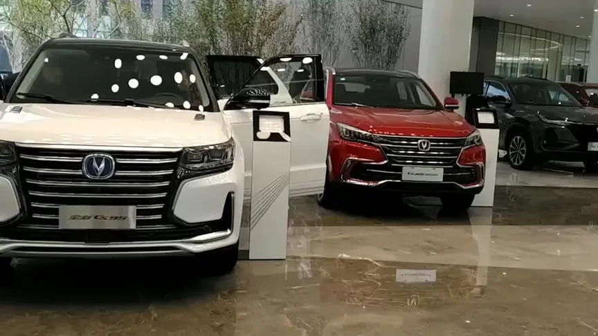 长安CS75PLUS、CS55PLUS和CS35PLUS的对比实拍