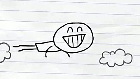 铅笔画小人游戏,铅笔人遇见了一个漂亮的女孩,铅笔人喜欢她吗