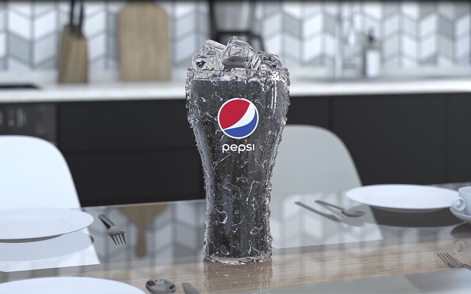 如何在3dsMax中制作逼真的百事可乐玻璃杯