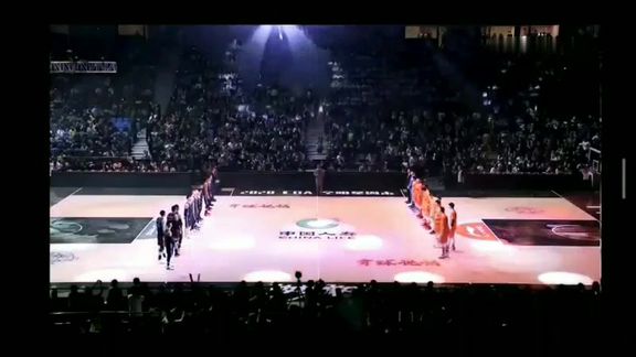 2019-2020CBA全明星正赛球员入场介绍