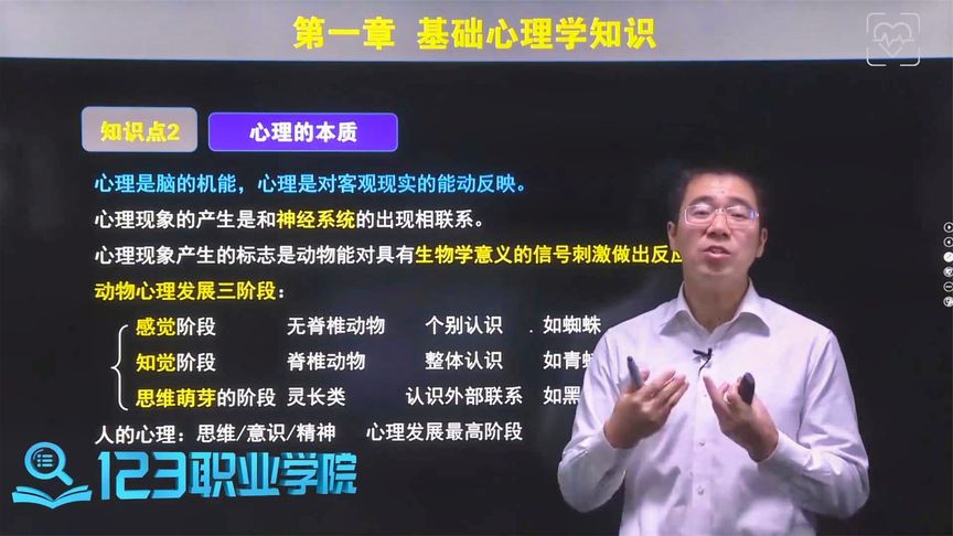 心理咨询师考试:心理的本质是什么?