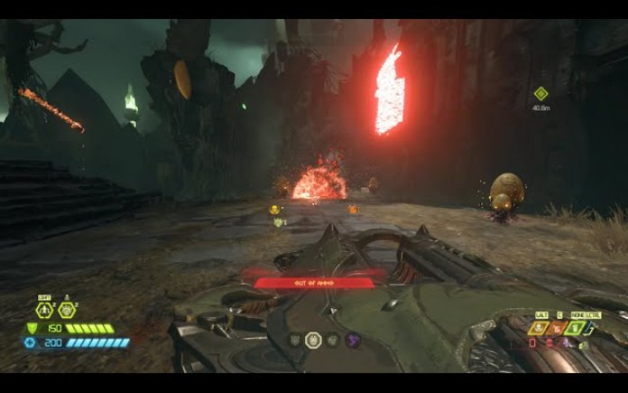 【DOOM永恒】界面菜单切弩炮模组秒杀斧子哥