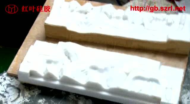 动物工艺品分片刷模模具硅胶视频