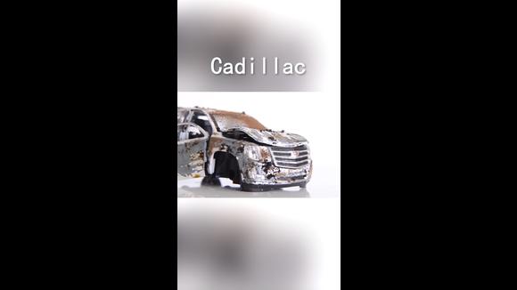 修复报废的凯迪拉克模型车 #我爱DIY