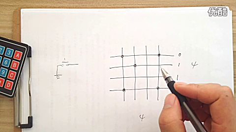 arduino教程-15-矩阵键盘