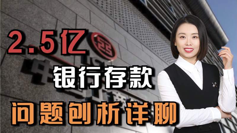2.5亿银行存款不翼而飞,到底给谁造成了损失?银行真不该赔吗?