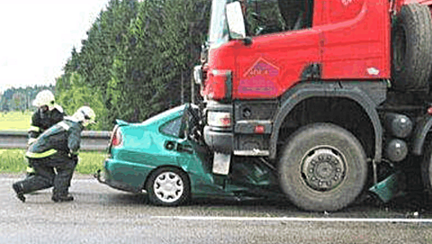 行车记录仪拍下的严重车祸交通事故, 看的胆战心惊!